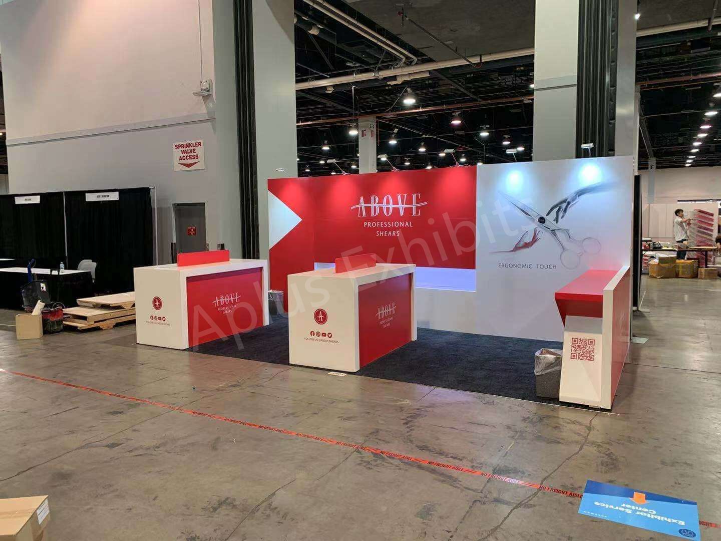 Above 10'x20' SuperZoo2023 Booth - Aplus Exhibits