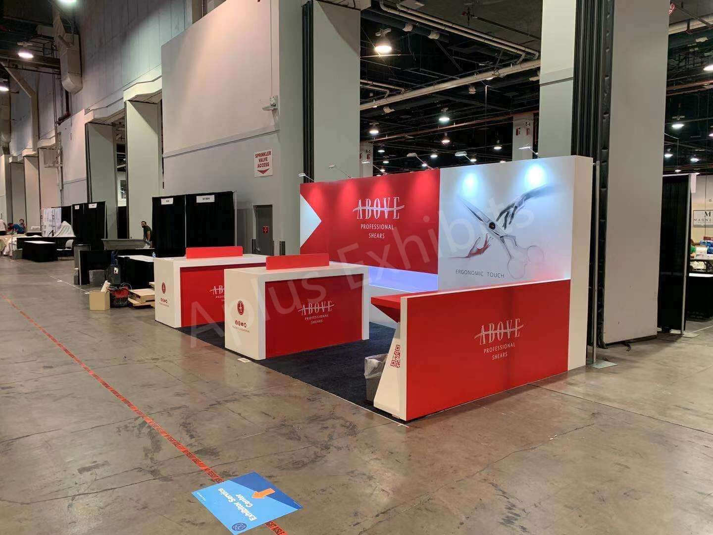 Above 10'x20' SuperZoo2023 Booth - aplus