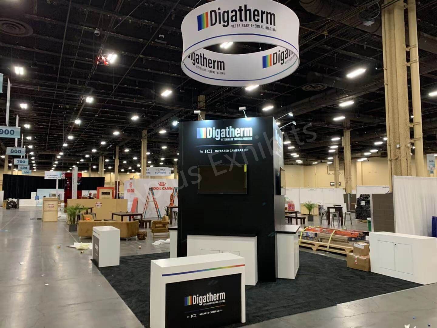 DIGATHERM 20'x20' WVC2023 Booth - Aplus Exhibits