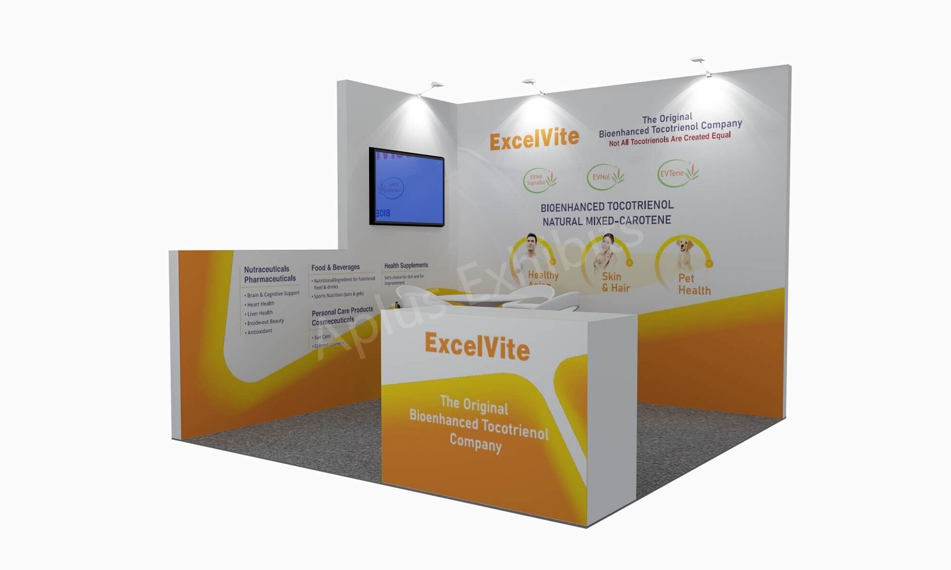 ExcelVite 10'x10' SSW2023 Booth - aplus