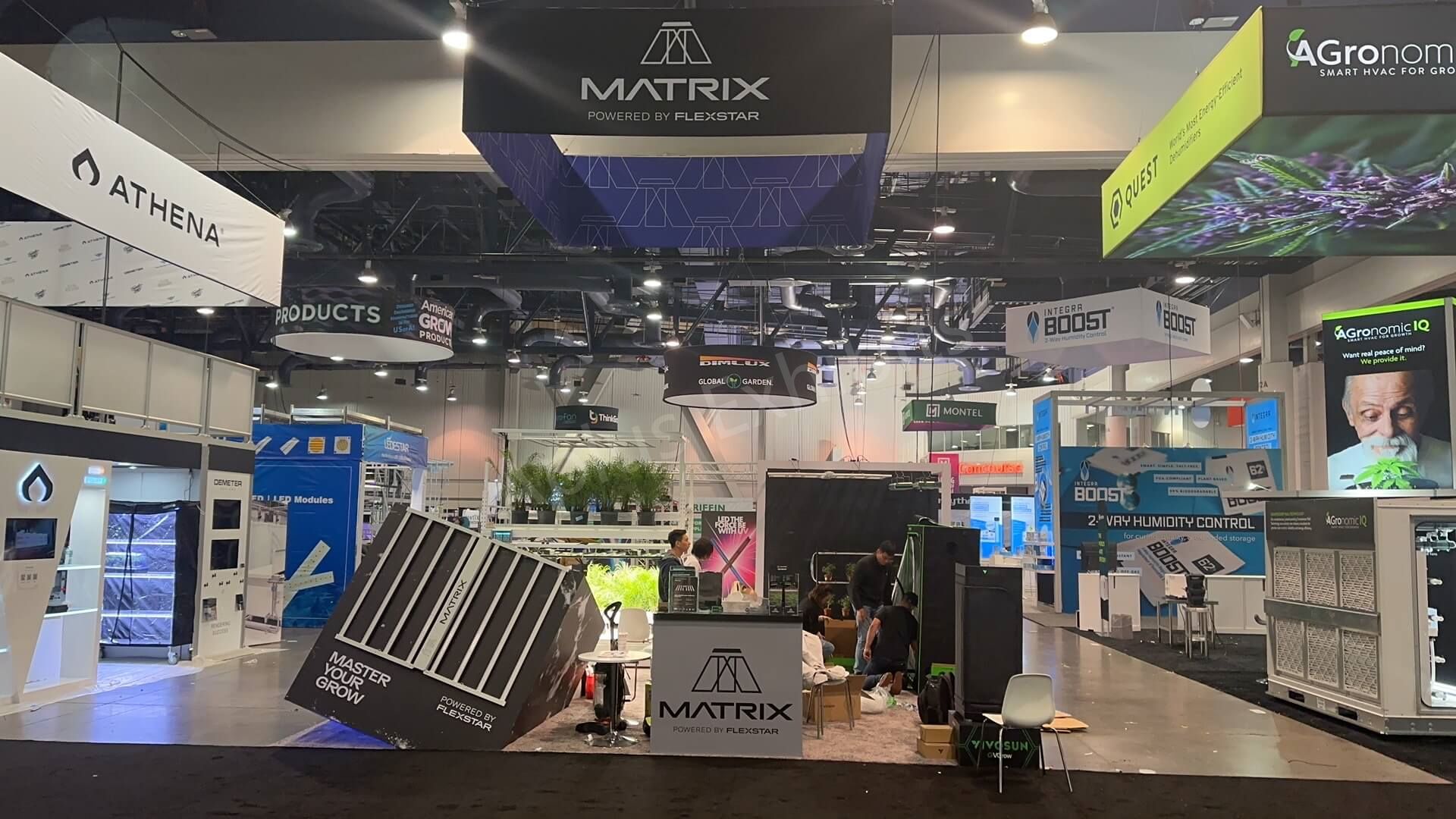 FLEXSTAR 20'x20' MJBizCon2023 Booth - Aplus Exhibits