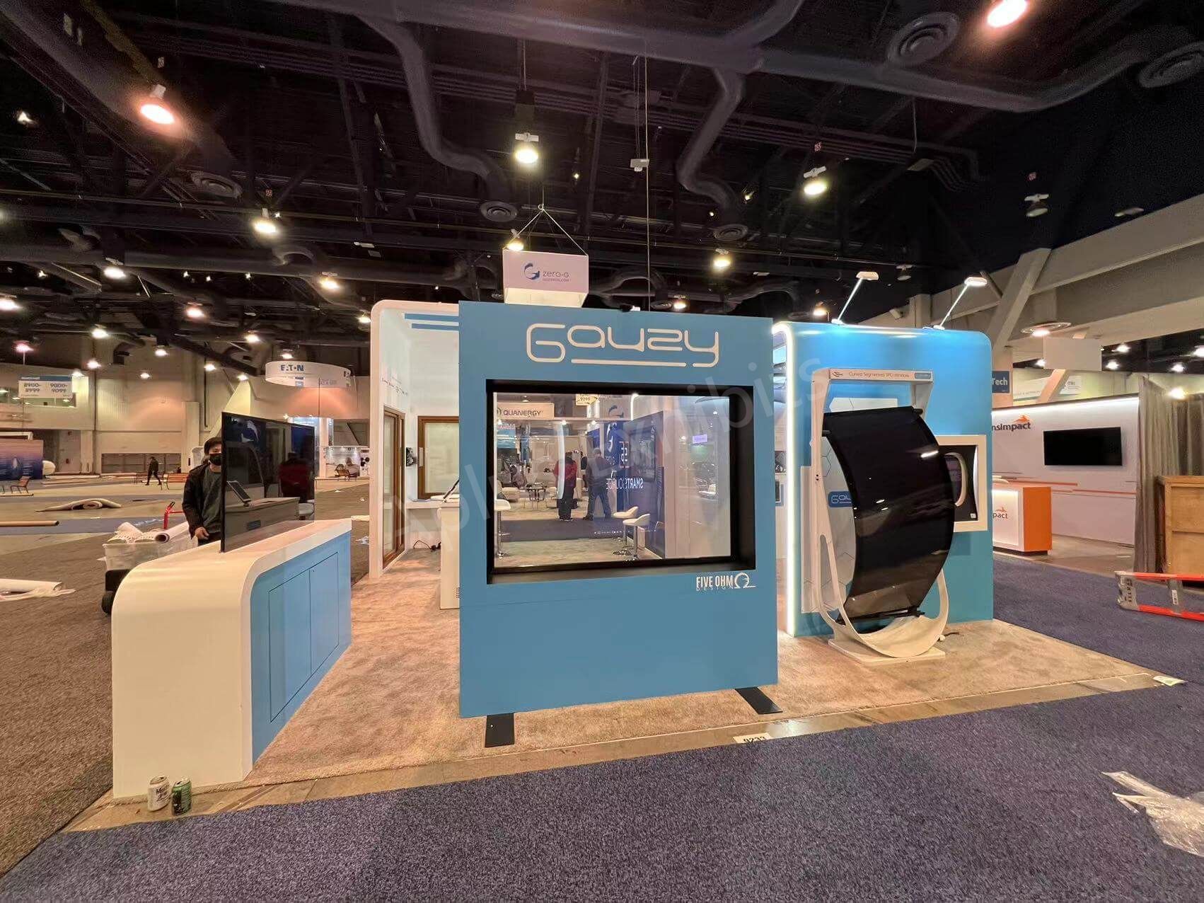 GAUZY 20'x20' CES 2022 Booth - aplus