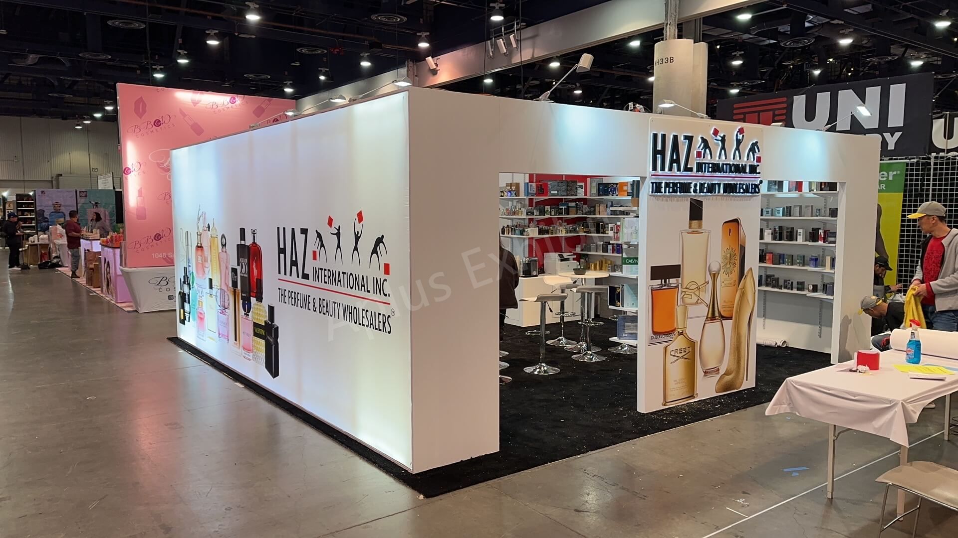 HAZ 20'x20' ASD 2023 Booth - Aplus Exhibits
