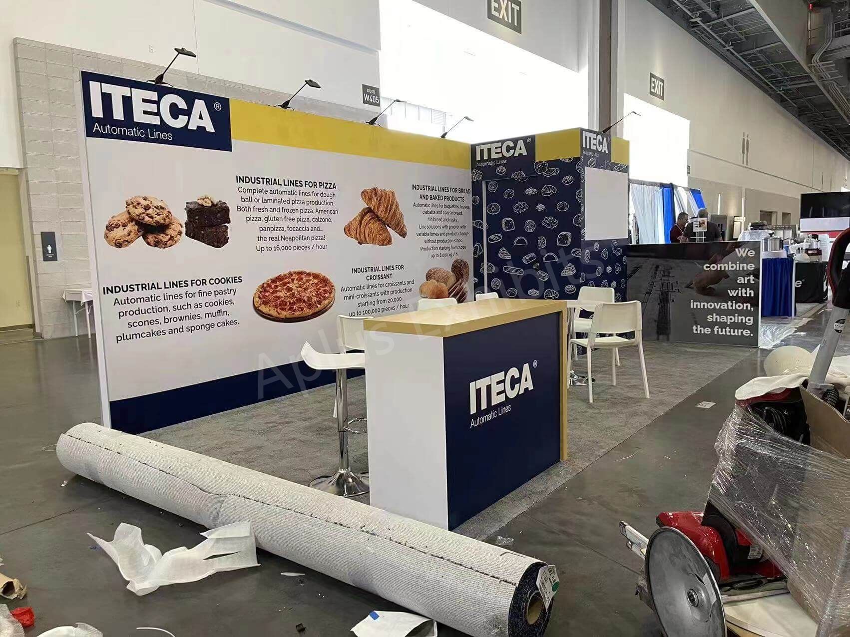 ITECA 10'x20' IBIE2022 Booth - Aplus Exhibits