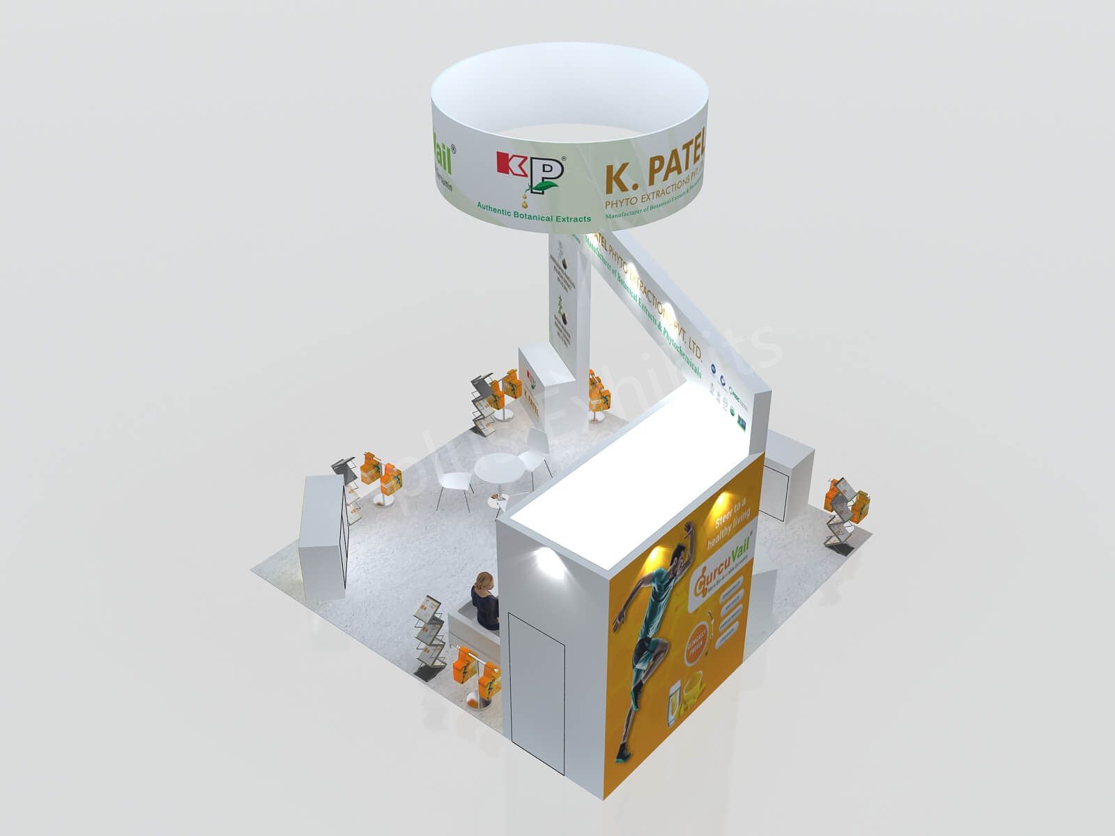 K. Patel 20'x20' SSW 2022 Booth - aplus