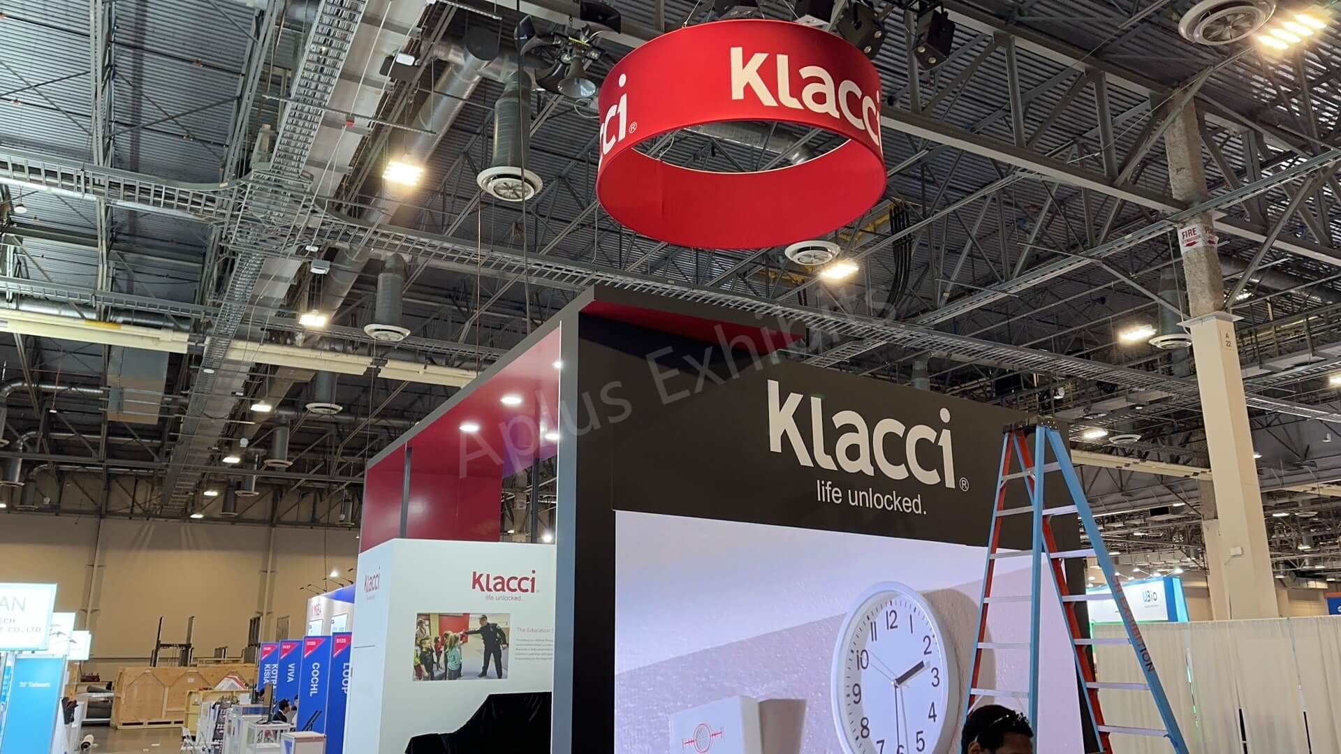 Klacci 20'x20' ISC WEST2023 Booth - aplus