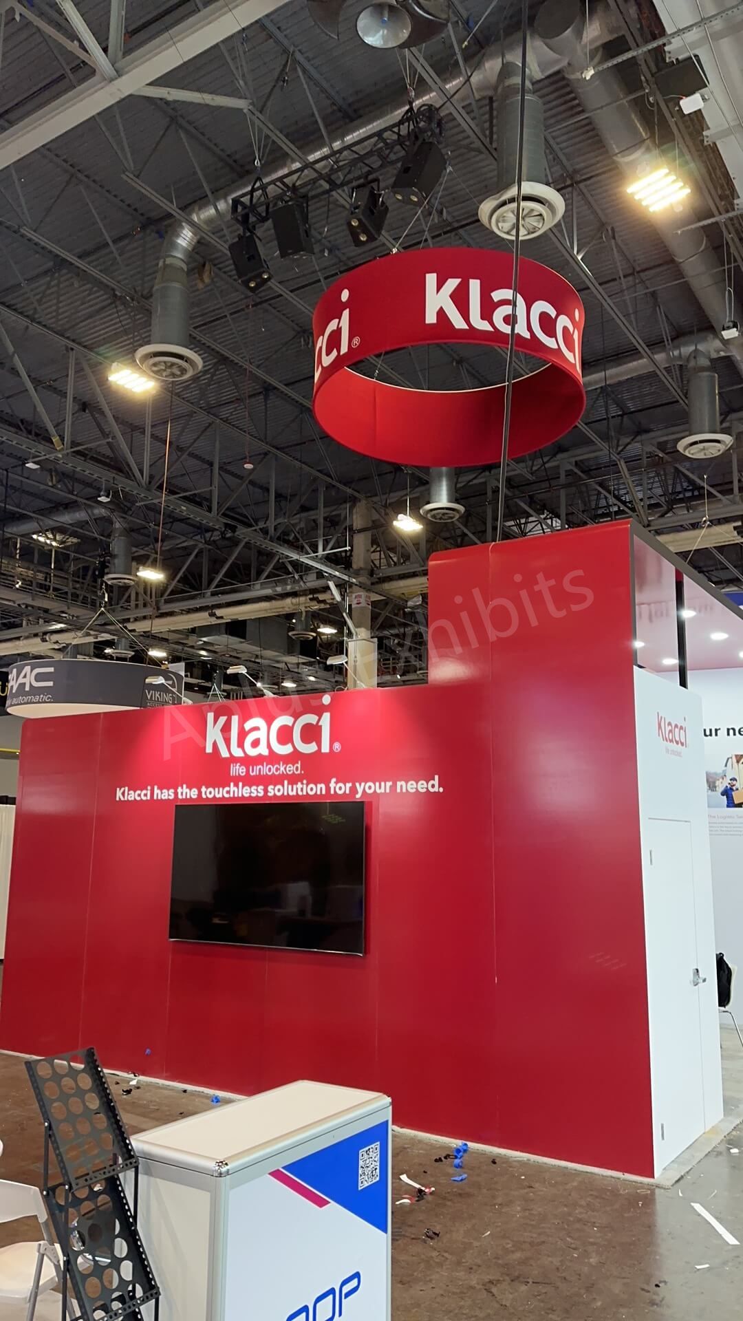 Klacci 20'x20' ISC WEST2023 Booth - aplus