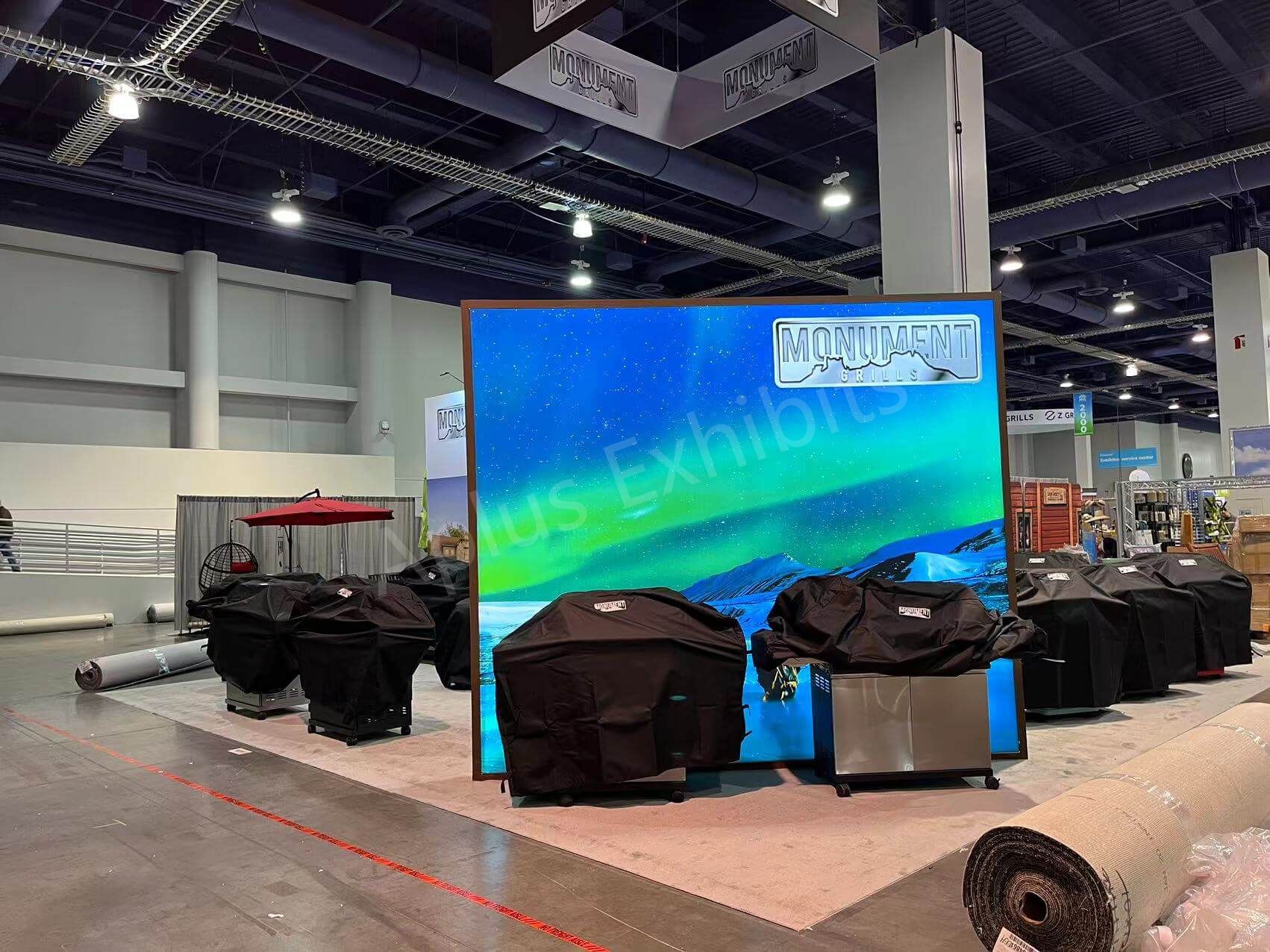Monument 30'x30' NHS2023 Booth - Aplus Exhibits