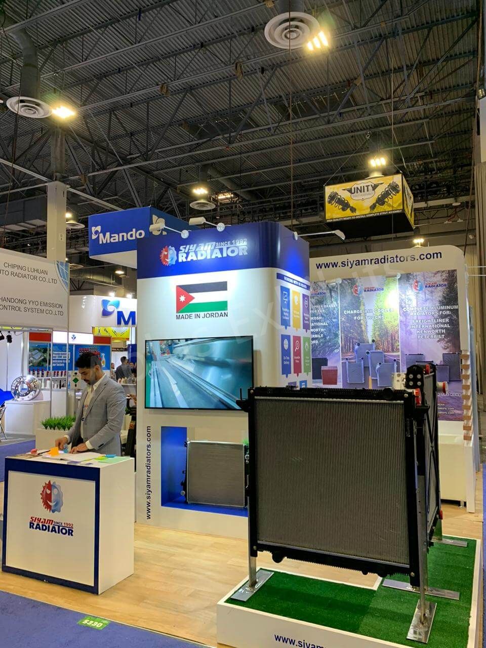Siyam 20'x20' AAPEX 2019 Booth - Aplus Exhibits