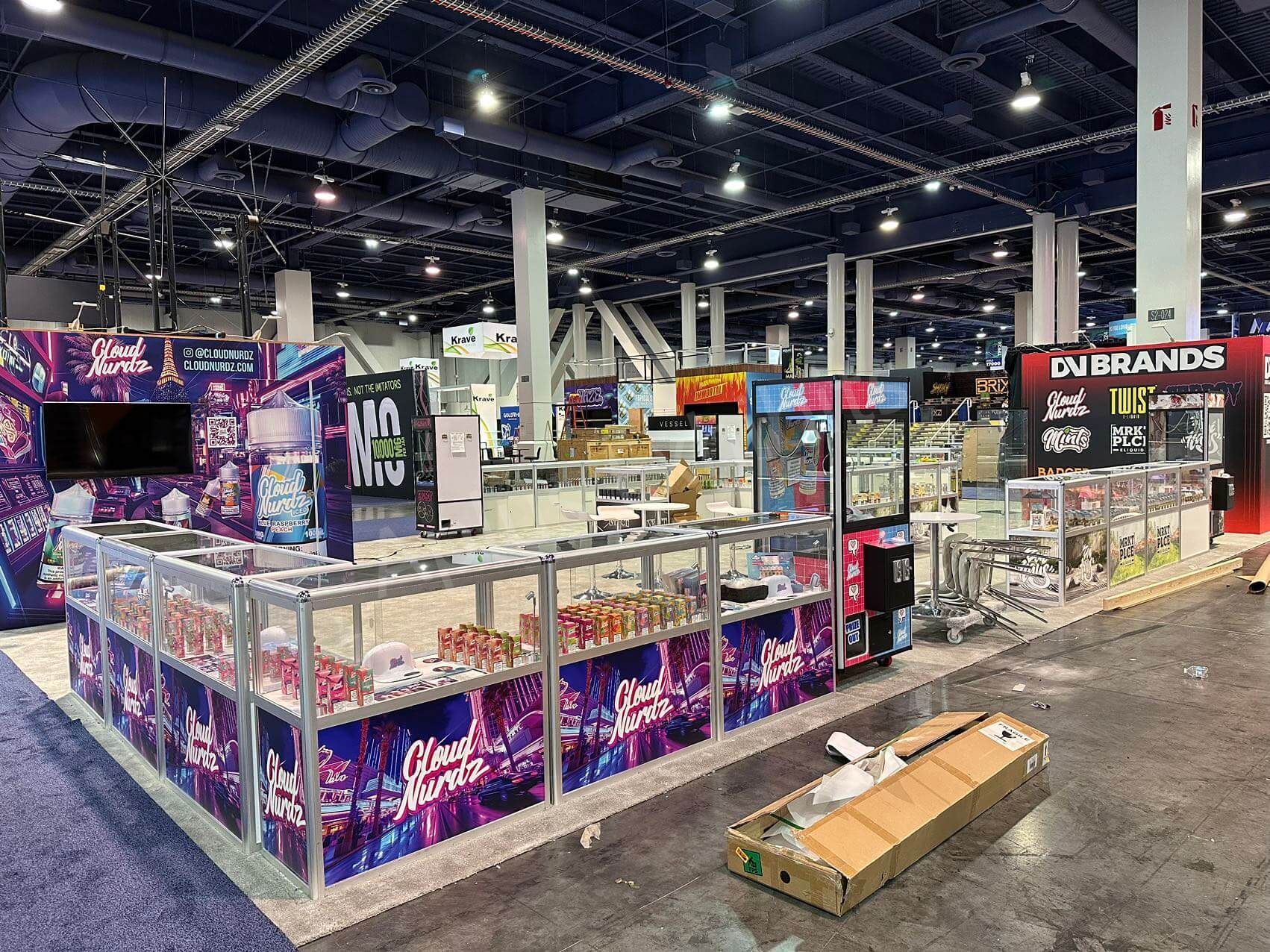 TWIST 30′x50′ TPE2024 Booth - Aplus Exhibits
