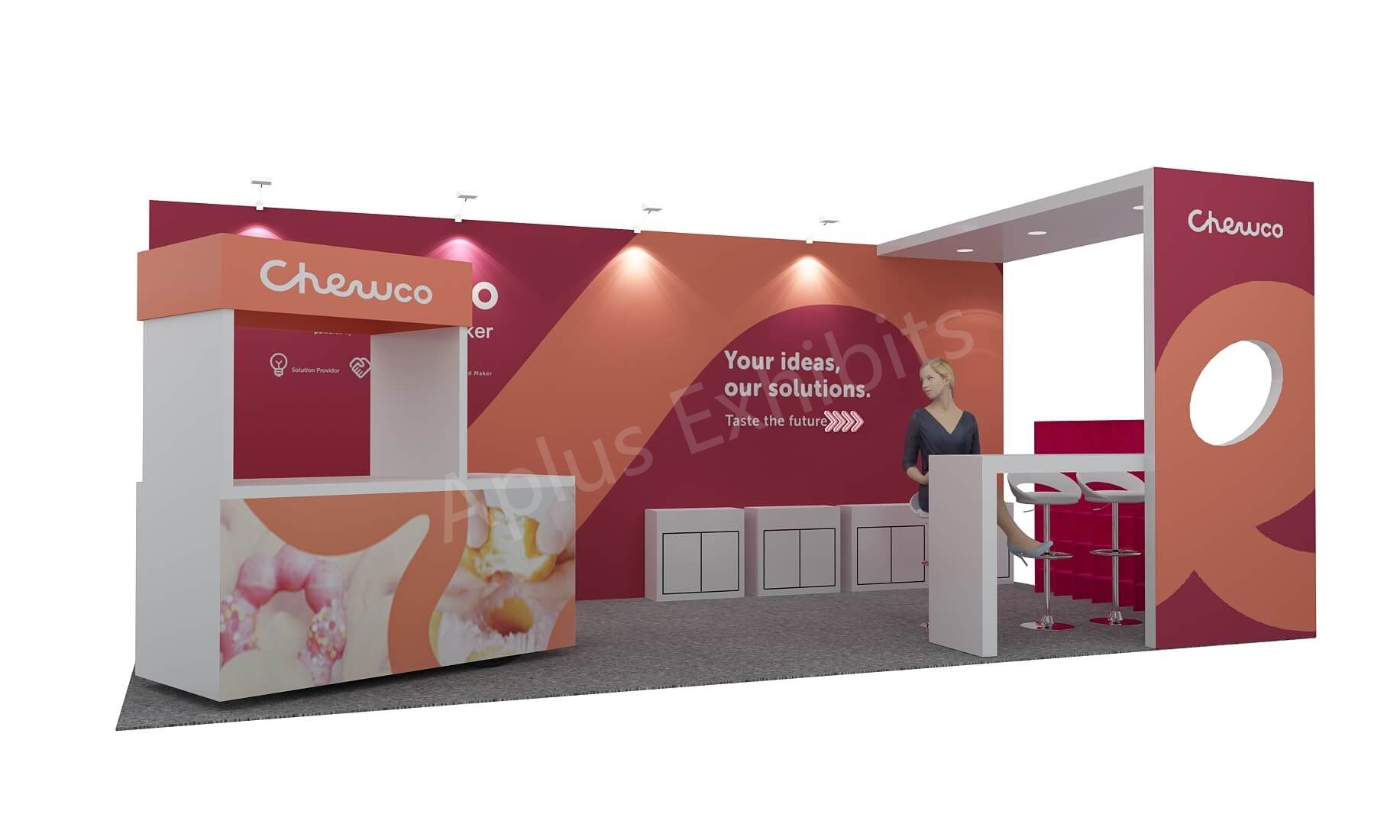 Texture 10'x20' IBIE2022 Booth - aplus