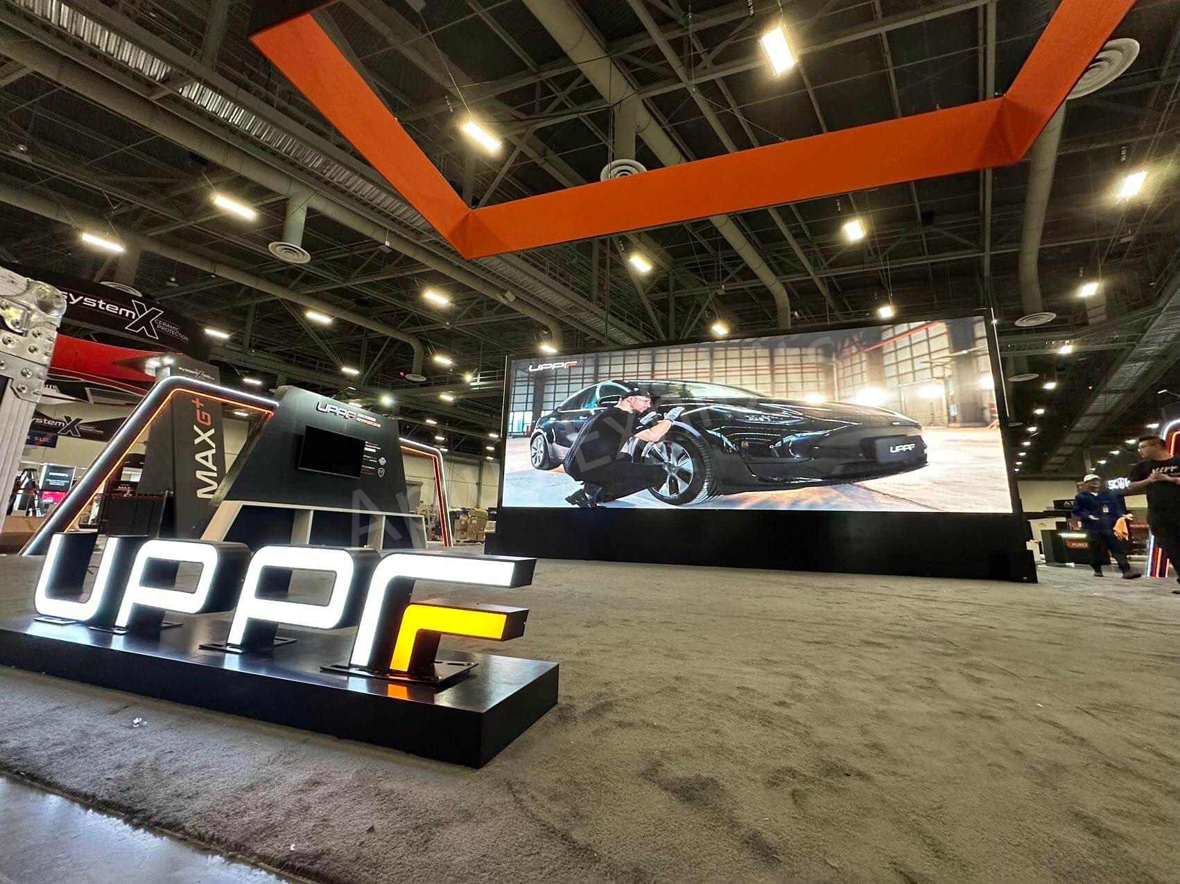 UPPF 50′x50′ SEMA2023 Booth - Aplus Exhibits