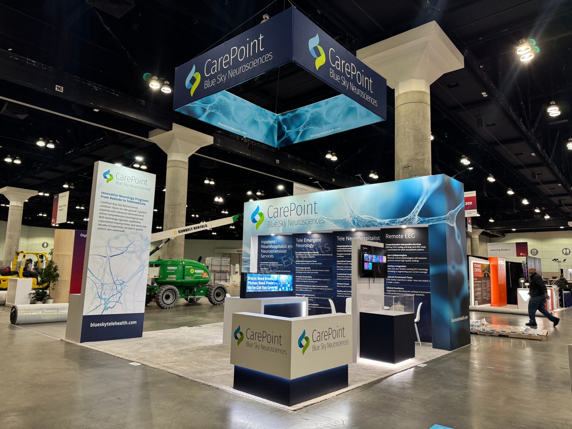 CarePoint 20'x20' ISC 2025 Booth - Aplus Exhibits