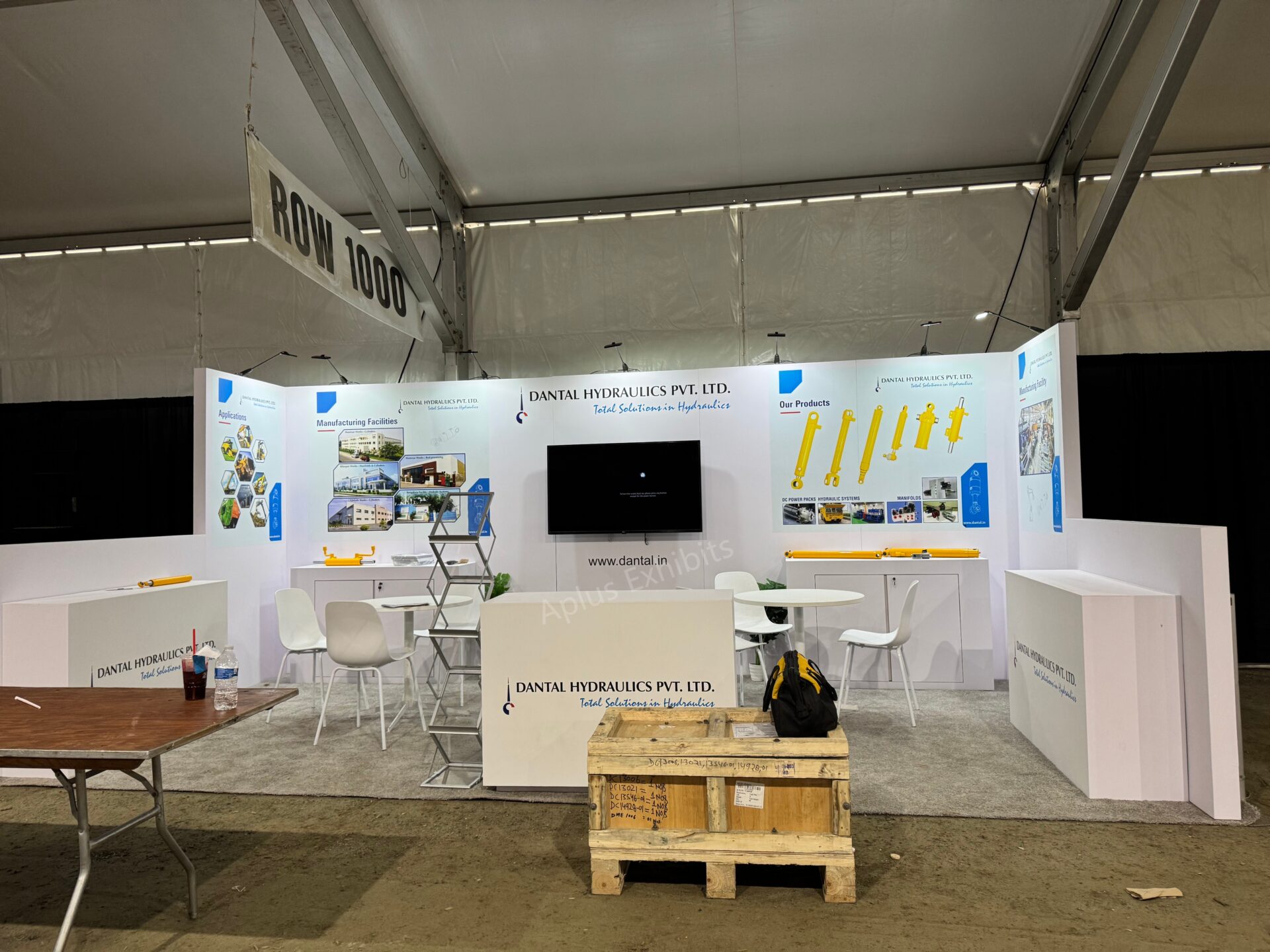 Dantal 10'x20' World AG expo 2025 Booth - Aplus Exhibits