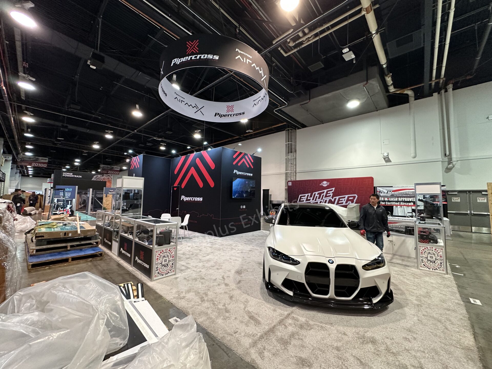 Pipercross 20'x40' SEMA 2024 Booth - Aplus Exhibits