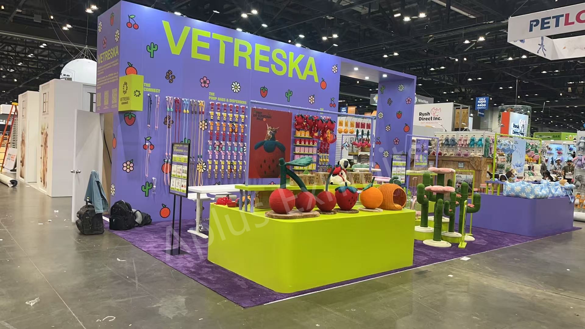 VETRESKA Global 20'x30' Pet Expo 2025 Booth - Aplus Exhibits