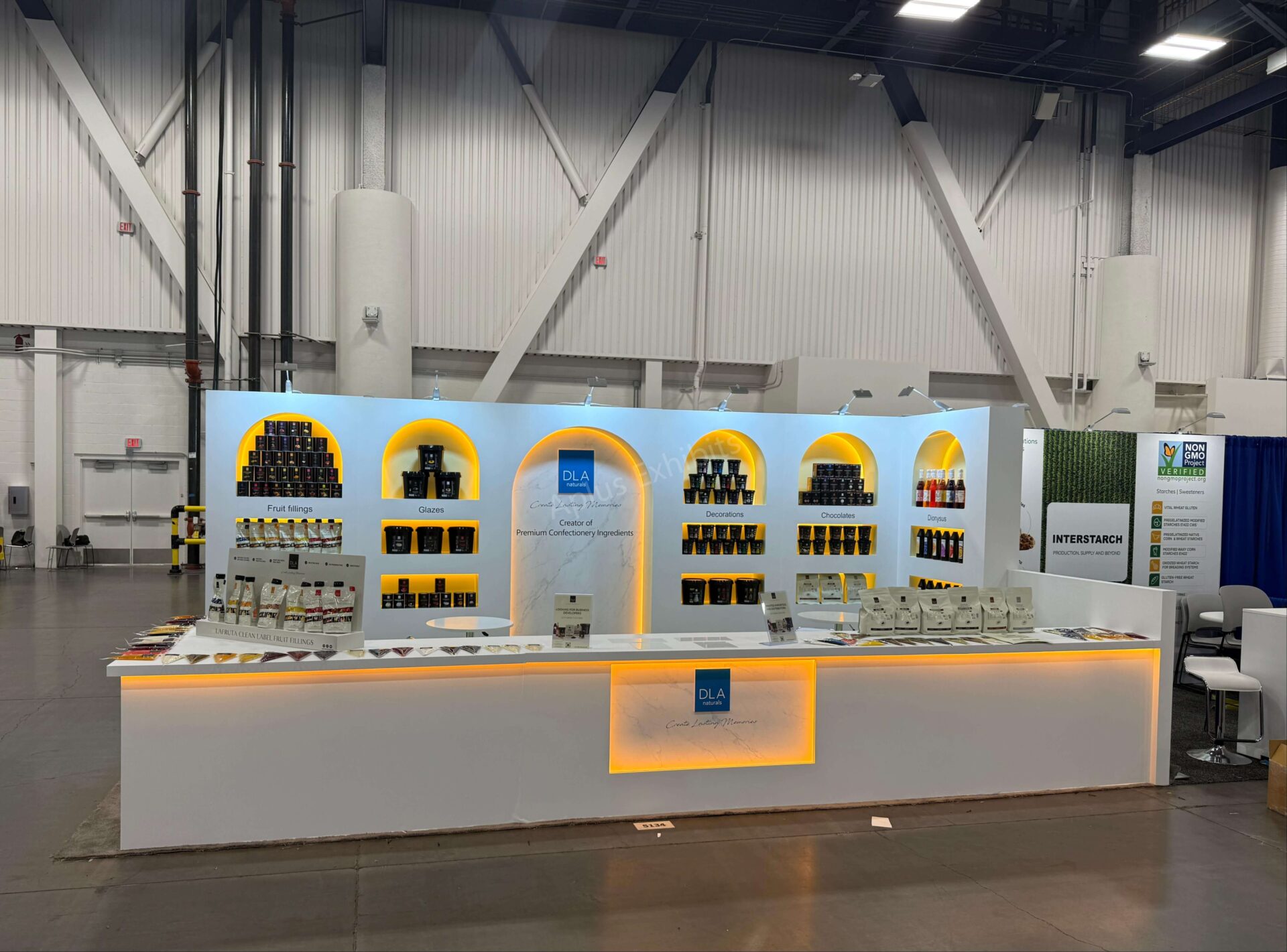 DLA 10'x20' IBIE 2025 Booth - Aplus Exhibits