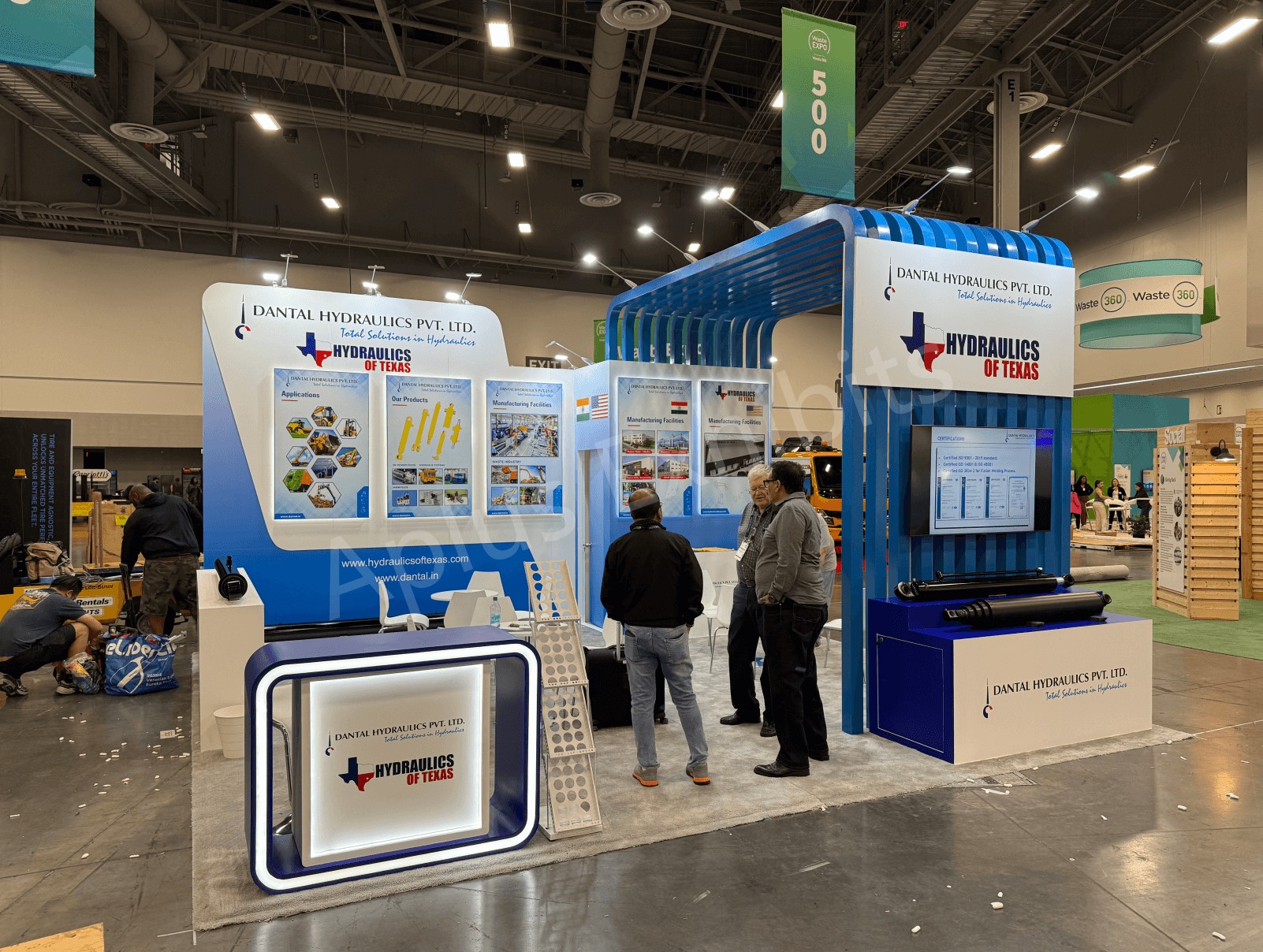 Dantal 20'x20' Waste Expo 2025 Booth - Aplus Exhibits