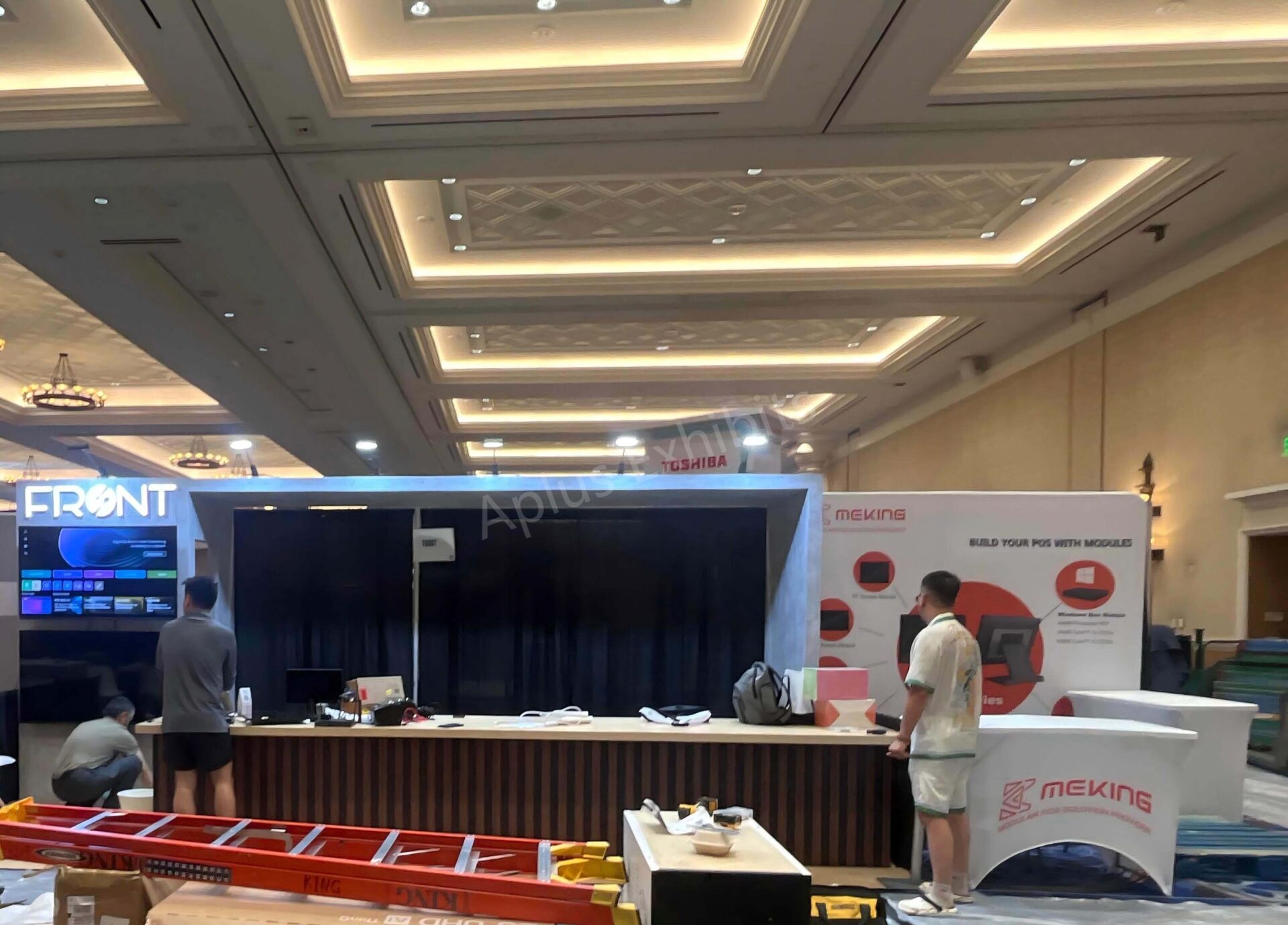 FRONT 10'x20' RSPA RetailNOW 2025 Booth - Aplus Exhibits